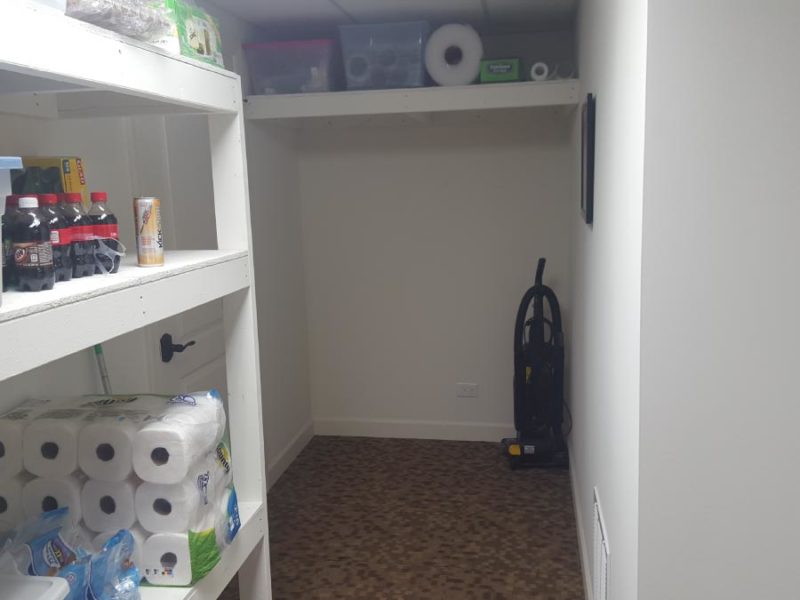 Basement Closet - Rock Solid Builders, Inc.