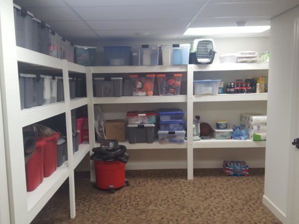 Basement Storage Room - Rock Solid Builders, Inc.