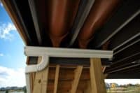 Trex® Rain Escape Under Deck Drainage System with Gutter McHenry - Rock ...