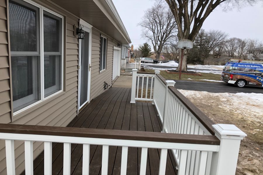 Trex® ADA Ramp Lake in the Hills - Rock Solid Builders, Inc.